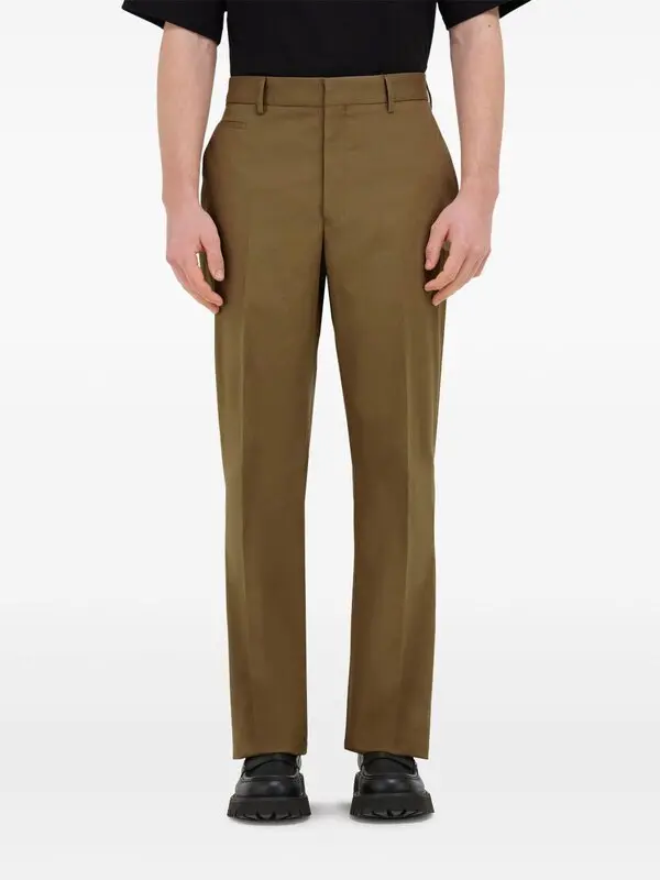 FERRAGAMO Cotton Trousers