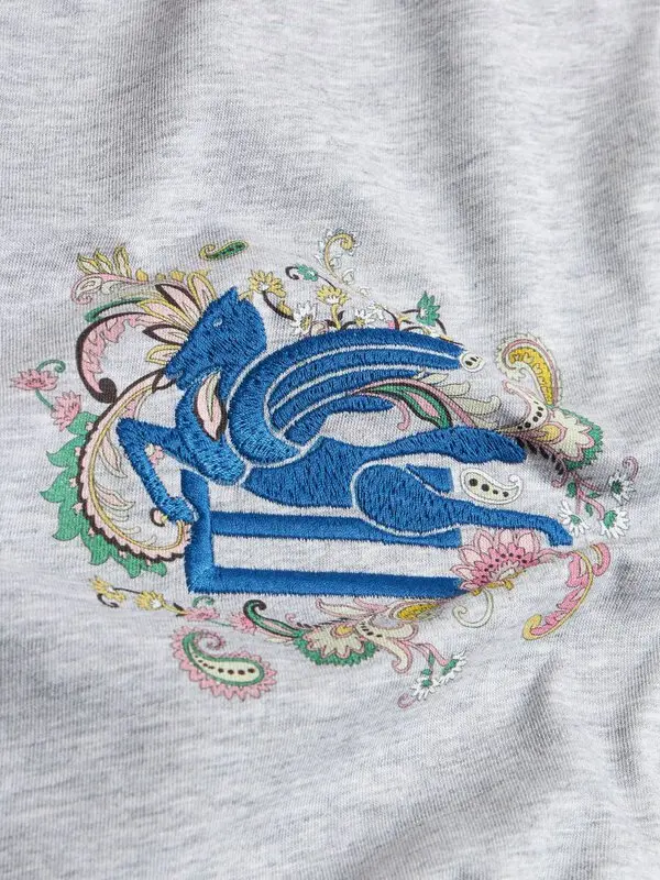 Etro Embroidered Pegaso T-shirt