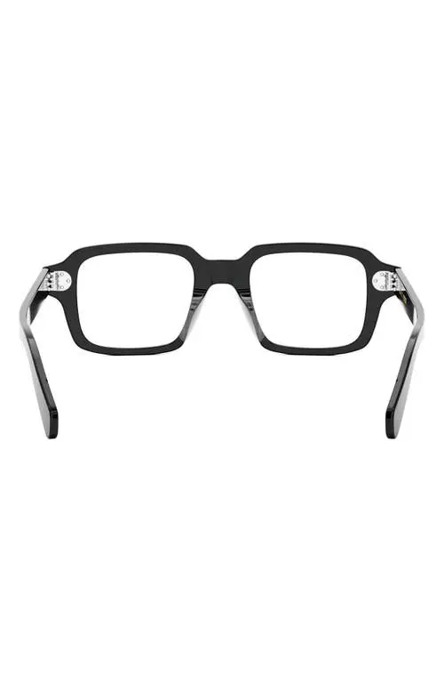 Celine Bold 3 Dots Rectangular Sunglasses