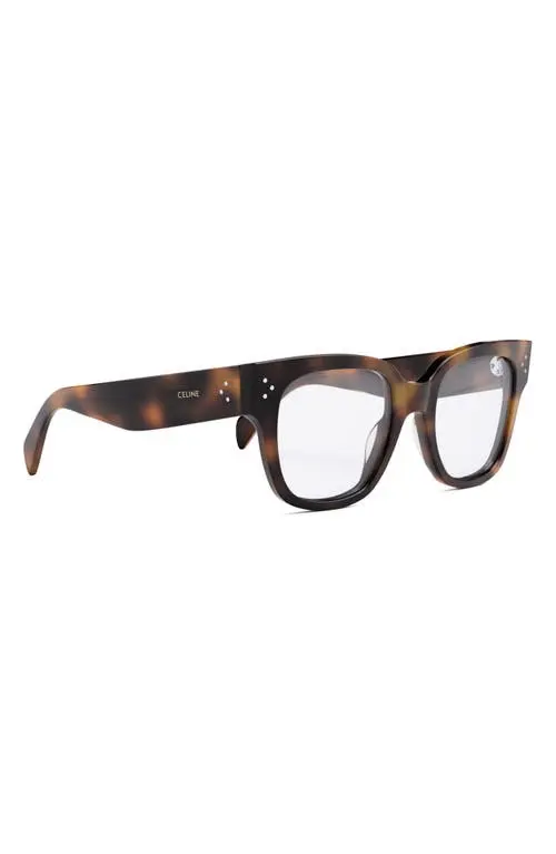 Celine Bold 3 Dots Butterfly Eyeglasses