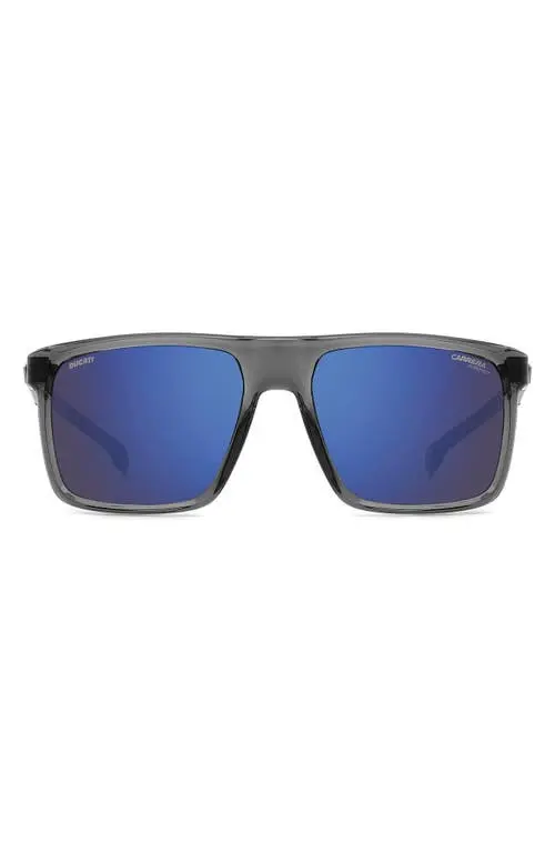 Carrera Eyewear X Ducati Rectangular Sunglasses - Grey/ Blue Sky Sp