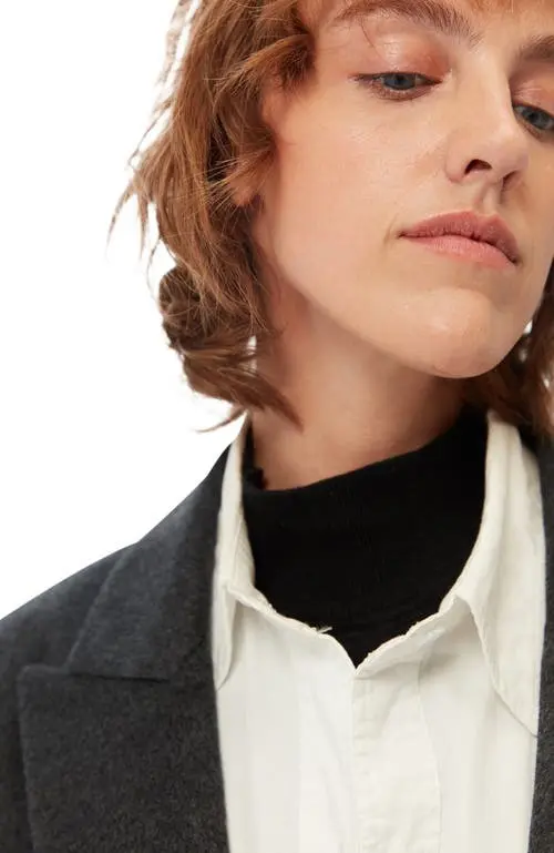 Gobi Cashmere Double-breasted Checkered Blazer