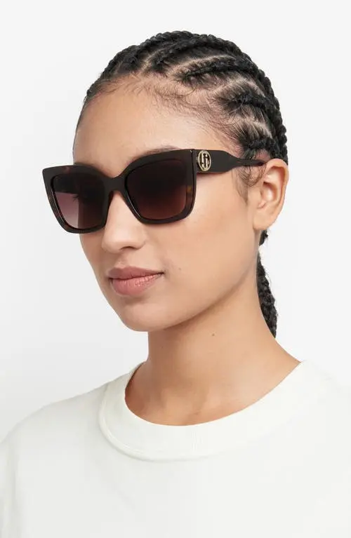 Marc Jacobs 54mm Cat Eye Sunglasses - Havana/ Brown