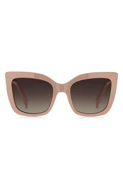 Marc Jacobs 54mm Cat Eye Sunglasses - Pink/ Brown