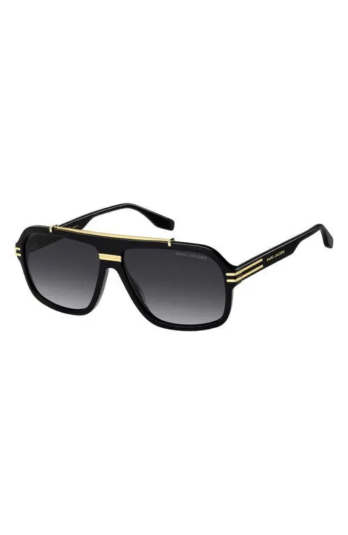 Marc Jacobs 58mm Flat Top Sunglasses