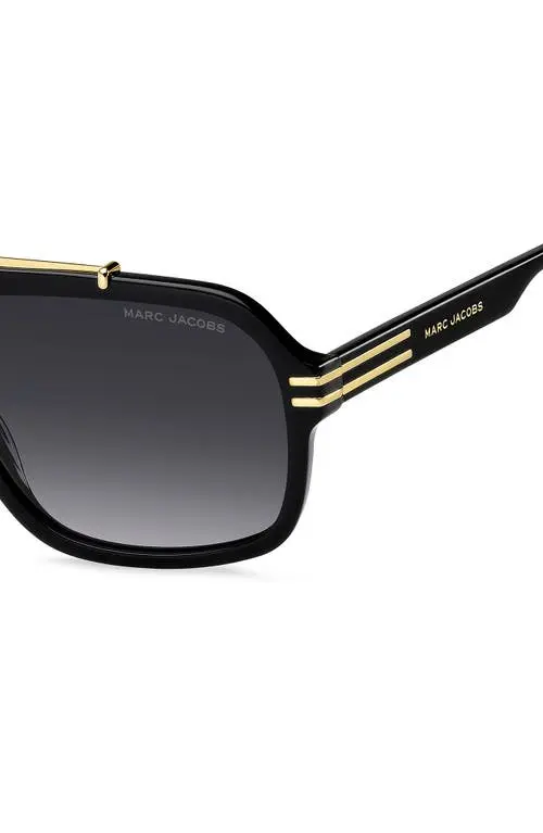 Marc Jacobs 58mm Flat Top Sunglasses