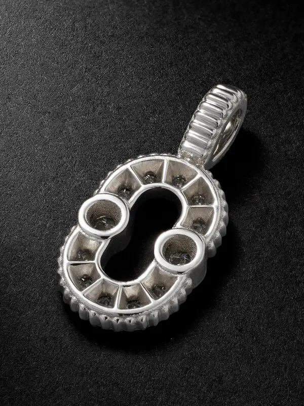 VILTIER Magnetic 18-karat Diamond Pendant