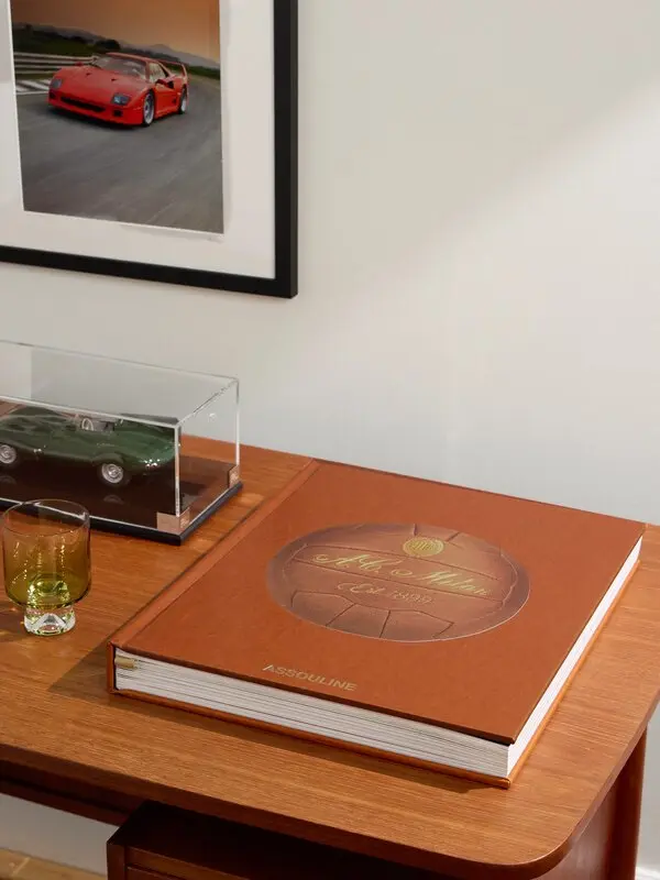 Assouline Ac Milan Edition Hardcover Book - Brown