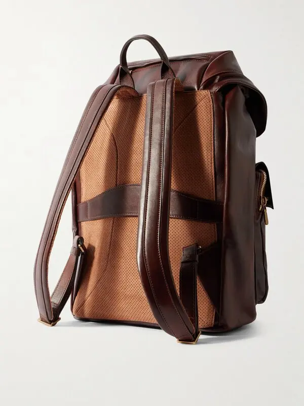 Brunello Cucinelli Leather Backpack