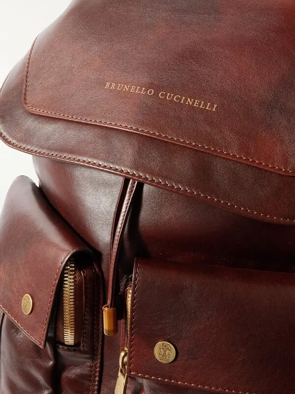 Brunello Cucinelli Leather Backpack