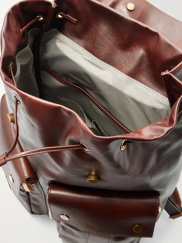 Brunello Cucinelli Leather Backpack
