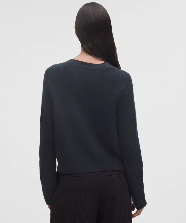 Lululemon Slim-fit Cashmere Cardigan