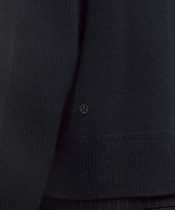 Lululemon Slim-fit Cashmere Cardigan