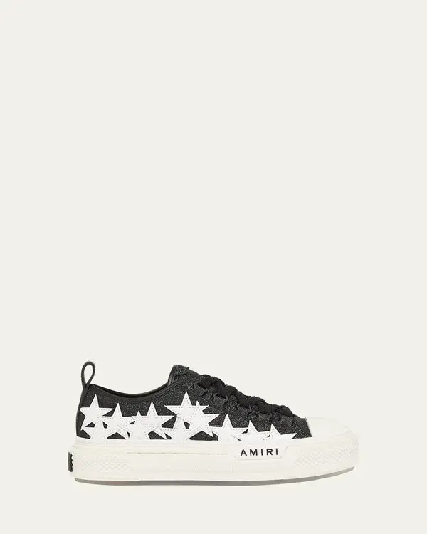 Amiri Glitter Stars Low-top Sneakers