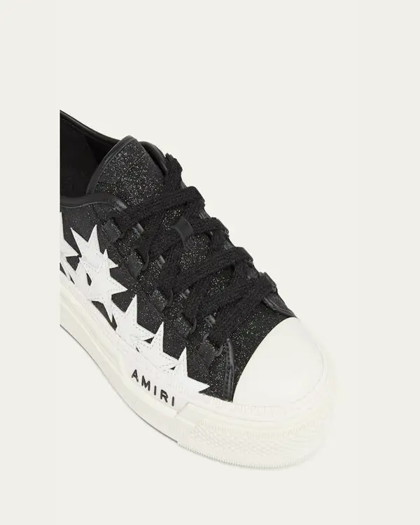Amiri Glitter Stars Low-top Sneakers