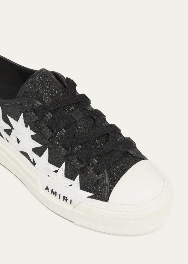 Amiri Glitter Stars Low-top Sneakers