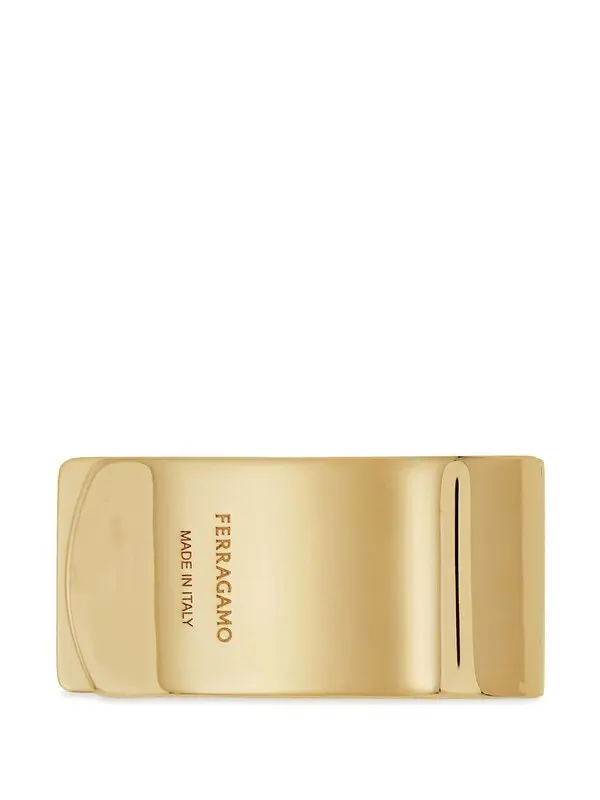 FERRAGAMO Brass Money Clip