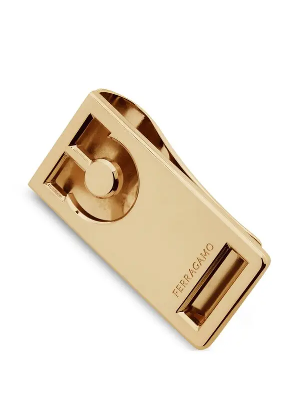 FERRAGAMO Brass Money Clip
