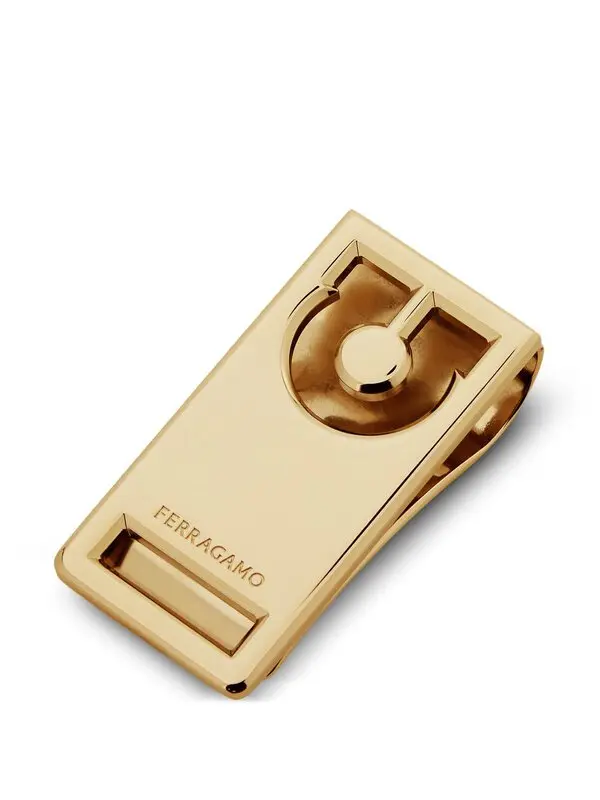 FERRAGAMO Brass Money Clip