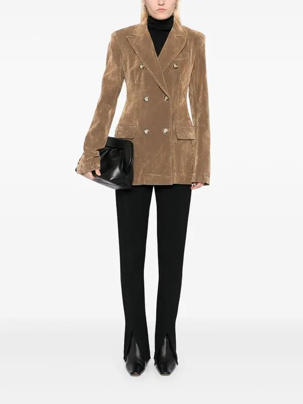 Max Mara Flocked Blazer