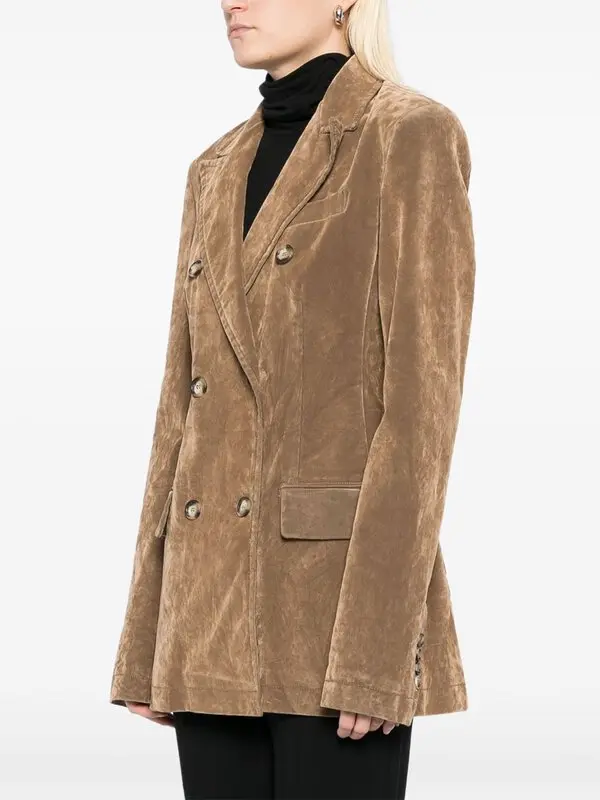 Max Mara Flocked Blazer