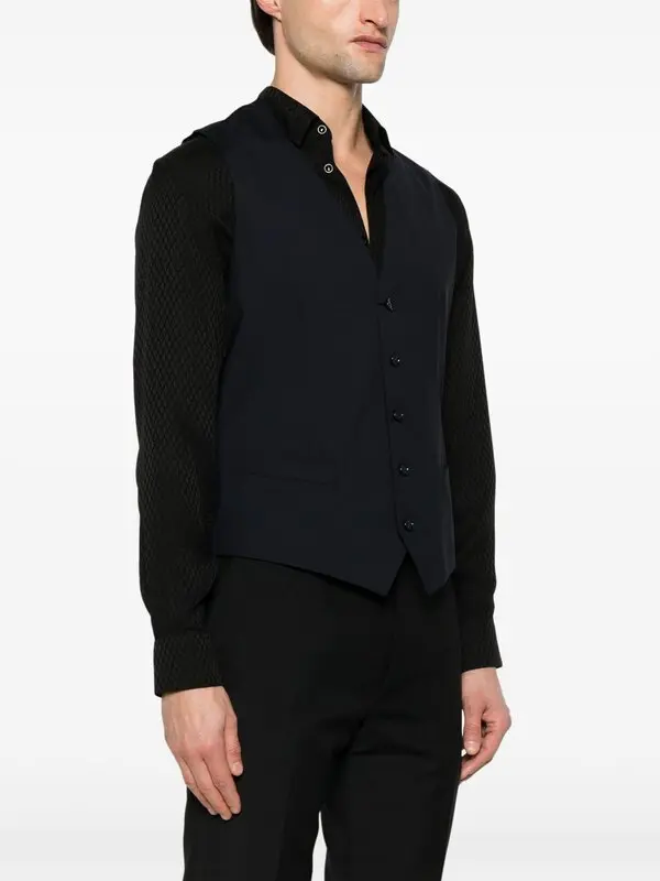 Dolce & Gabbana V-neck Waistcoat - Blue