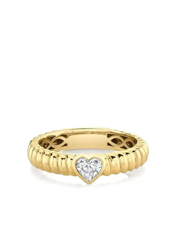 ANITA KO 18k Yellow Zoe Diamond Ring - Gold