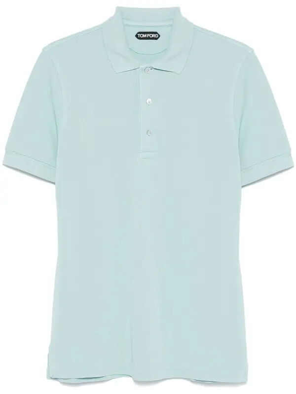 TOM FORD Embroidered-logo Polo Shirt