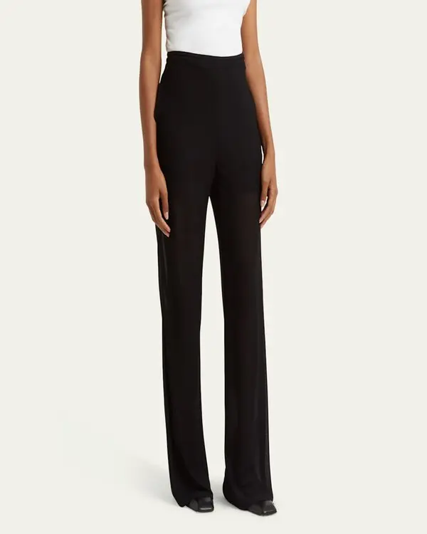 SETCHU Double Sheer Straight Leg Pants