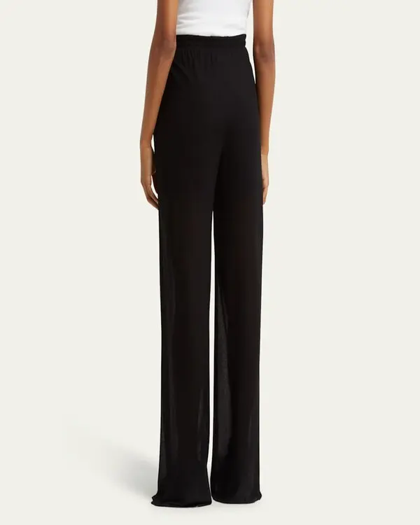 SETCHU Double Sheer Straight Leg Pants