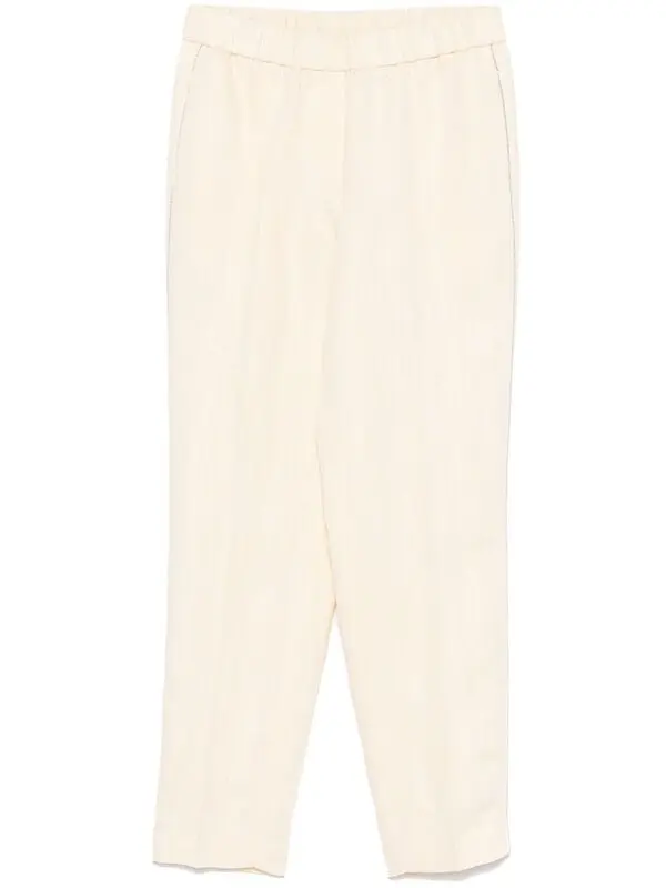 Peserico Beaded-trim Trousers