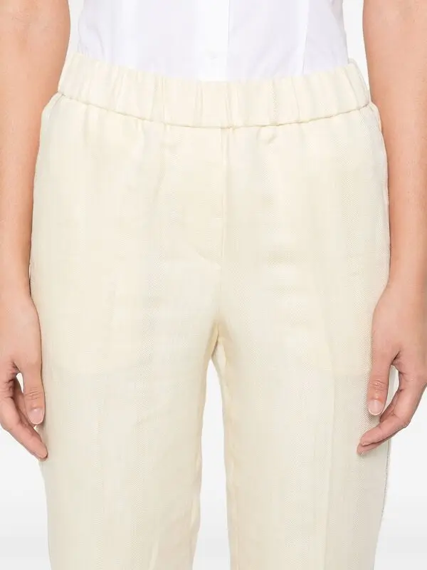 Peserico Beaded-trim Trousers