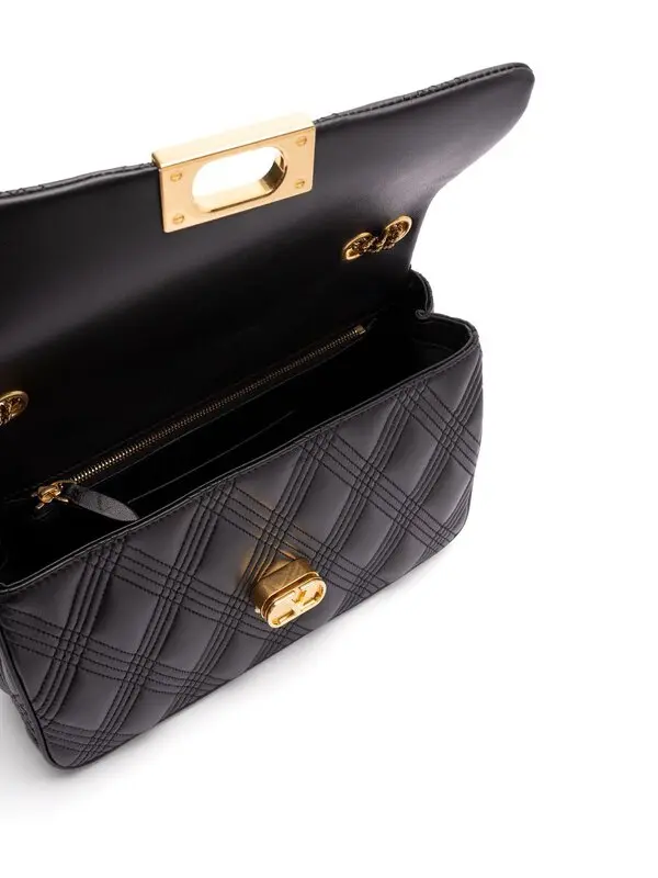 Valentino Garavani Leather Shoulder Bag - Black