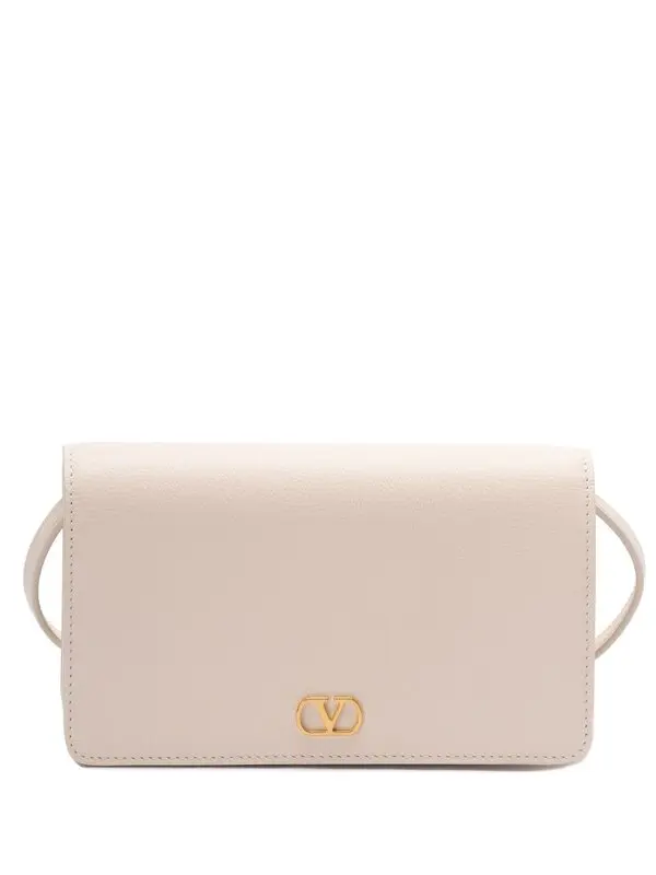 Valentino Garavani Mini Vlogo Signature Shoulder Bag - Neutrals
