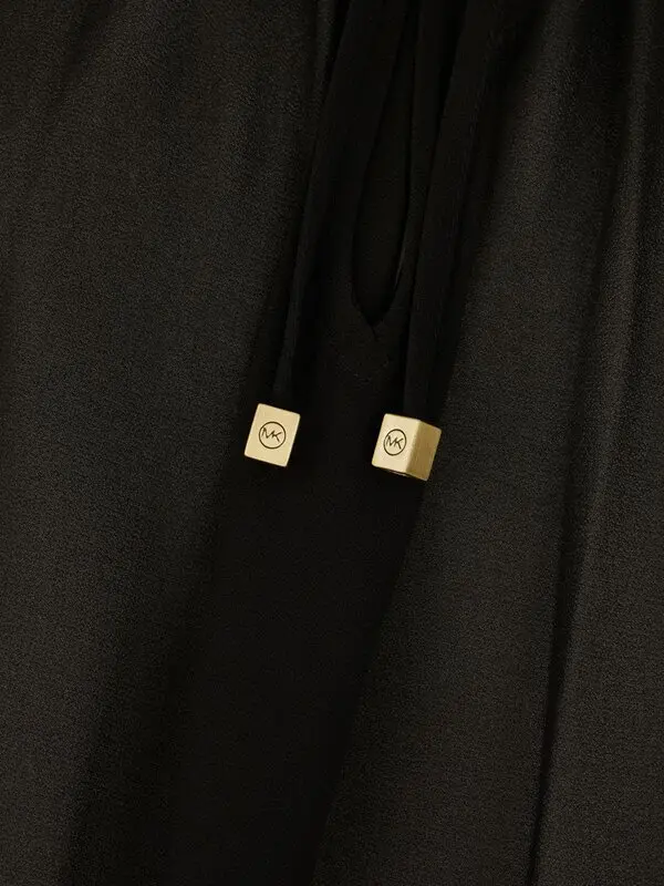 Michael Kors Georgette V-neck Blouse