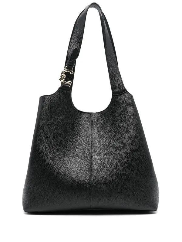 COCCINELLE Leather Tote Bag - Black