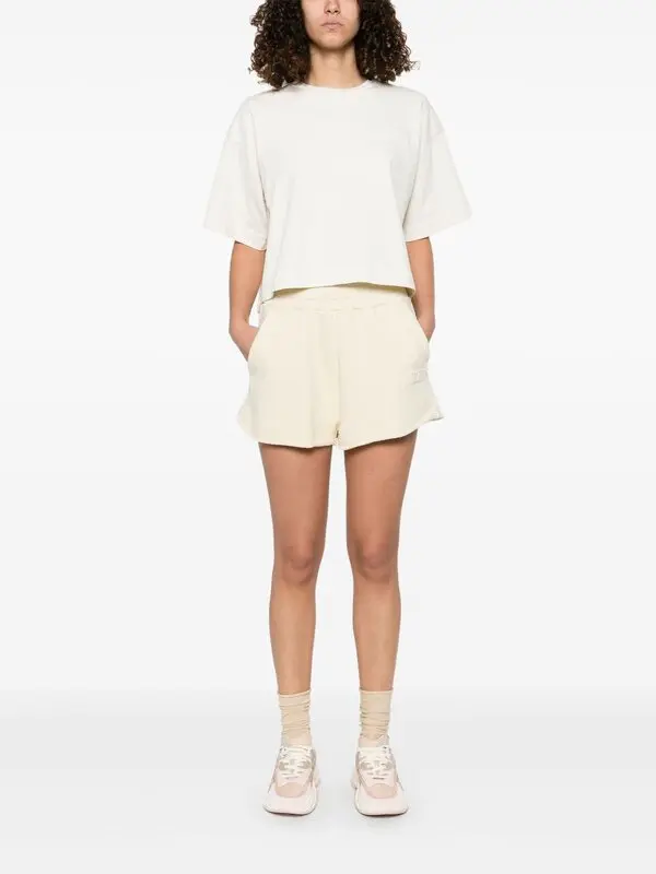 AUTRY Cropped T-shirt - Neutrals