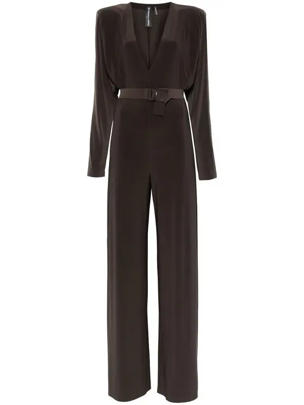 Norma Kamali Dolman Jumpsuit - Brown