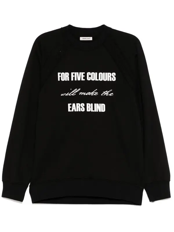Undercover Slogan-print Sweatshirt