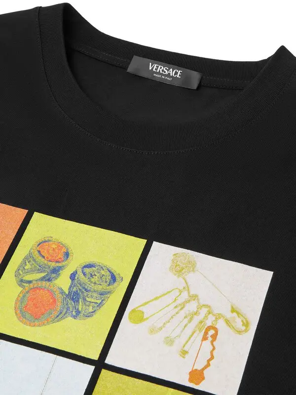 Versace Pop Jewels T-shirt - Black