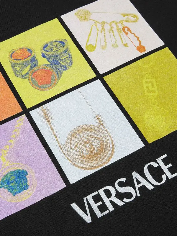 Versace Pop Jewels T-shirt - Black