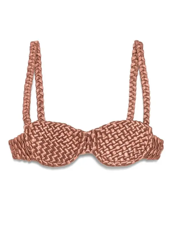 ISA BOULDER Challenger Bikini Top - Brown