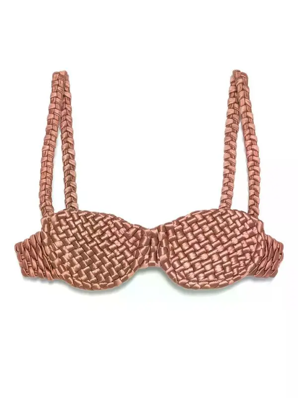 ISA BOULDER Challenger Bikini Top - Brown
