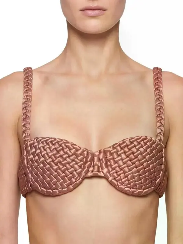 ISA BOULDER Challenger Bikini Top - Brown