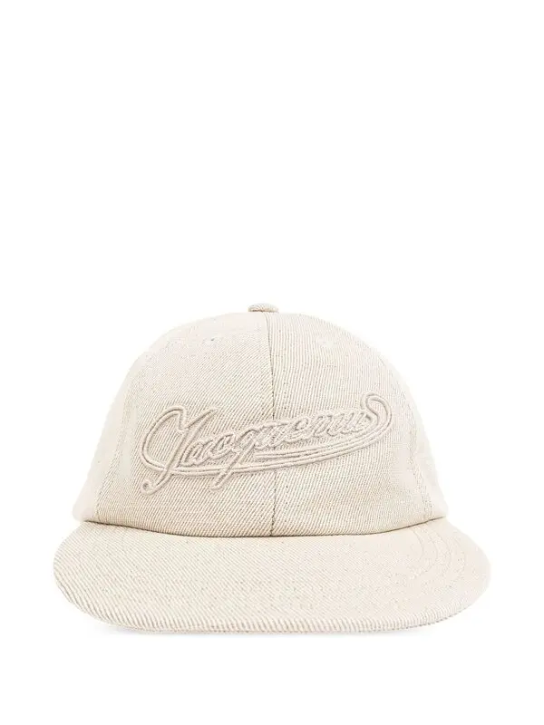 Jacquemus Logo Cap - Neutrals
