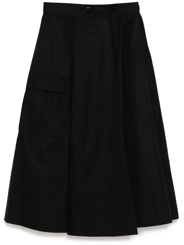 UNDERCOVERISM Layered Pleated Skirt