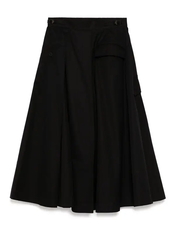UNDERCOVERISM Layered Pleated Skirt