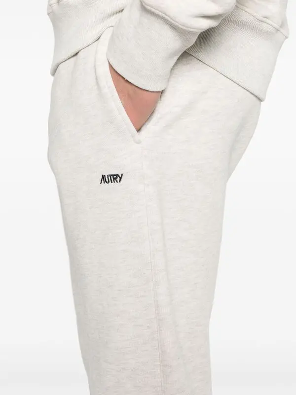 AUTRY Jersey Mélange Track Pants - Grey