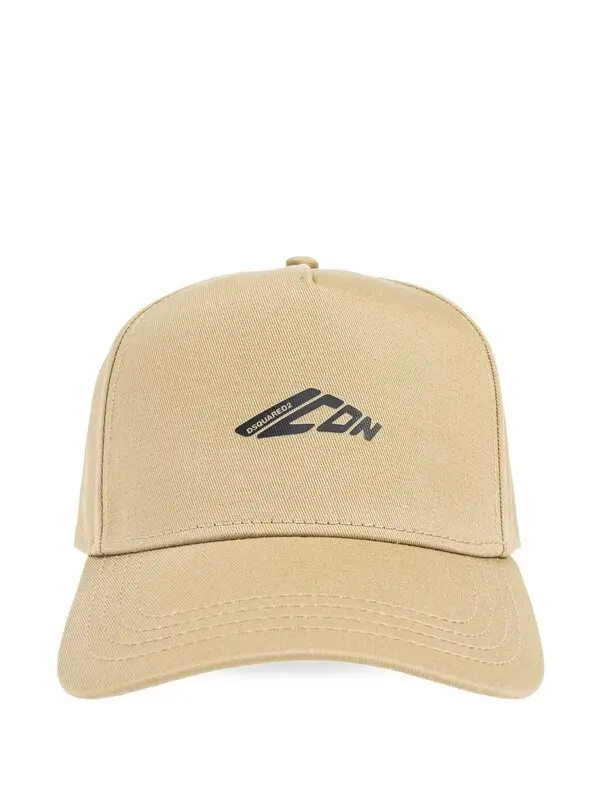 Dsquared2 Icon-print Cap - Neutrals