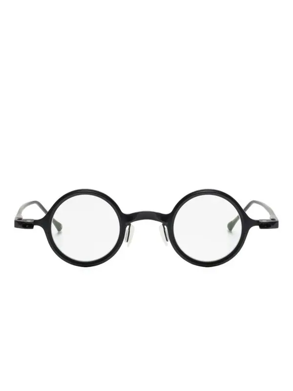 RIGARDS X Ziggy Chen Round-frame Glasses - Black